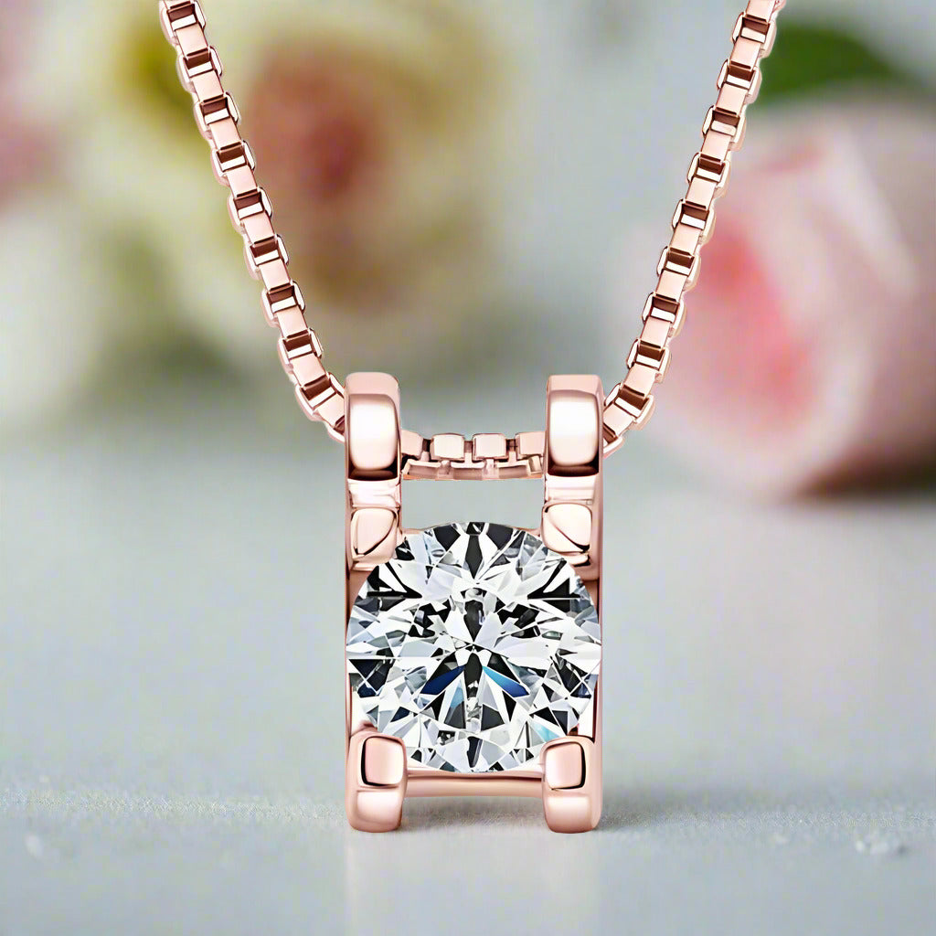 0.5 Ct Round Diamond Box Chain Necklace – Black Diamonds New York