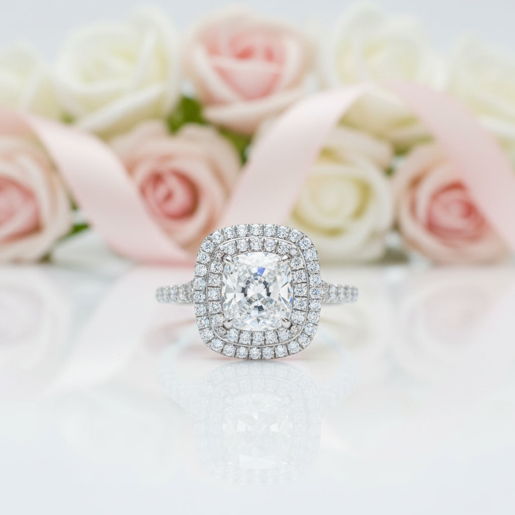 Dazzling Square-Shaped Diamond Option Ring – Black Diamonds New York