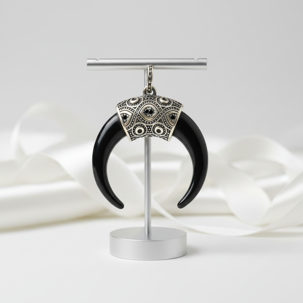 Maori Tiger Tooth Ethnic Punk Pendant – Black Diamonds New York