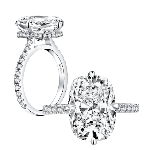 5ct Cushion Cut Diamond Engagement Ring from Black Diamonds New York