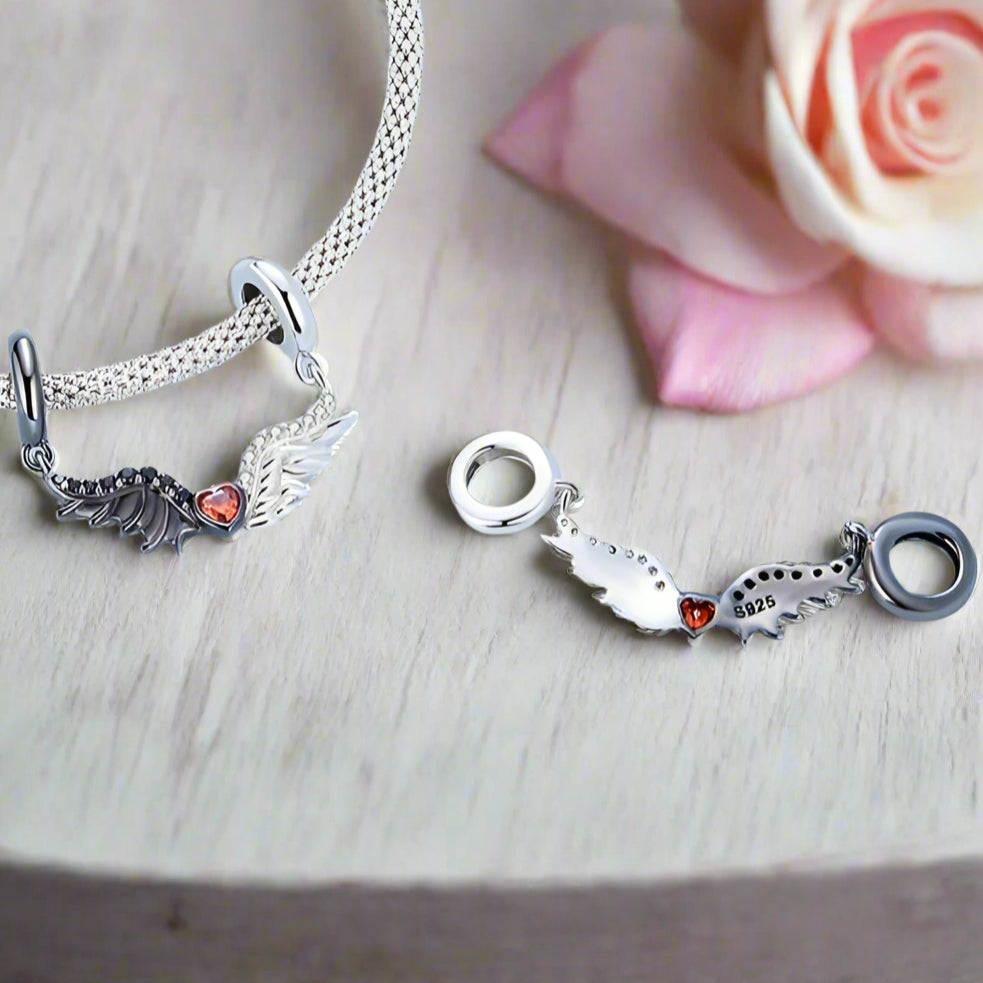 Angel & Devil Charm Bead Series from Black Diamonds New York