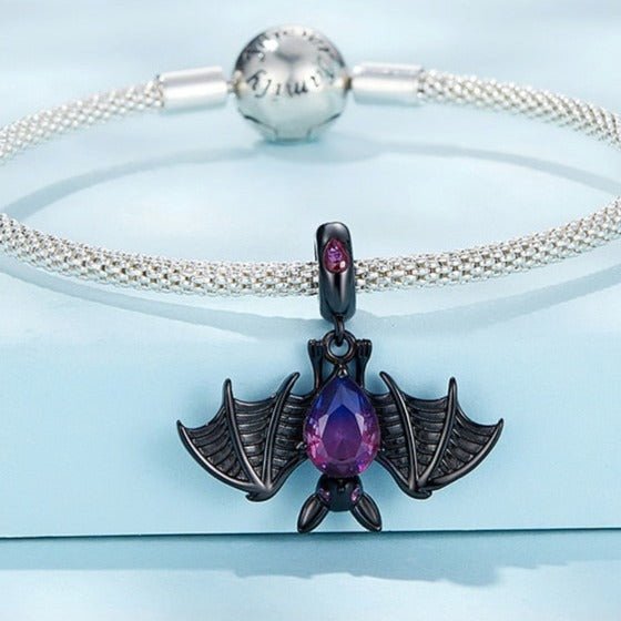 Cool Black Bat Charm from Black Diamonds New York