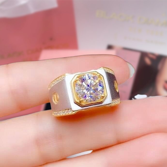 Exquisite Classic Diamond Wedding Ring from Black Diamonds New York