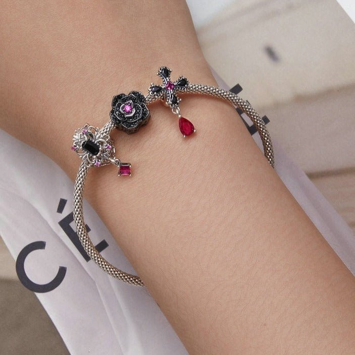 Gothic Vintage Cross Charms from Black Diamonds New York