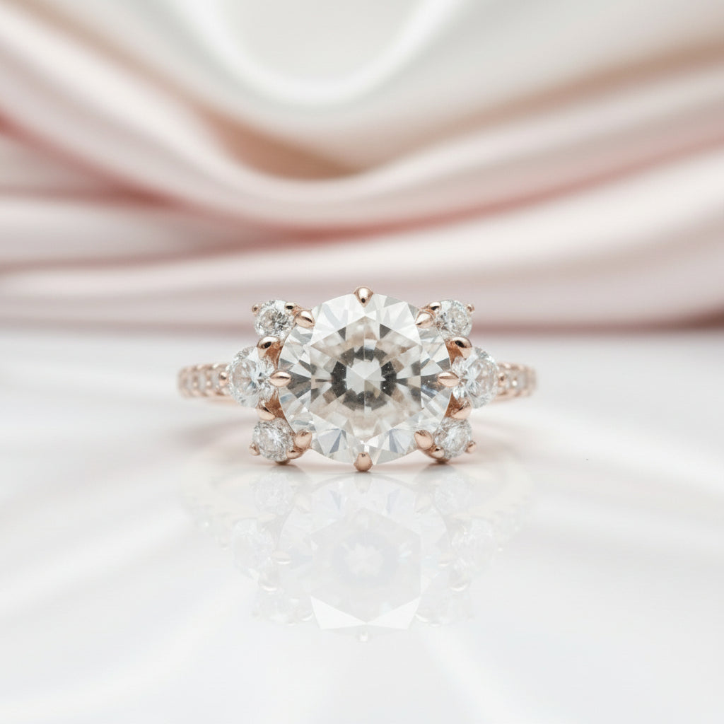 Light Yellow Diamond Rose Gold Ring – Black Diamonds New York