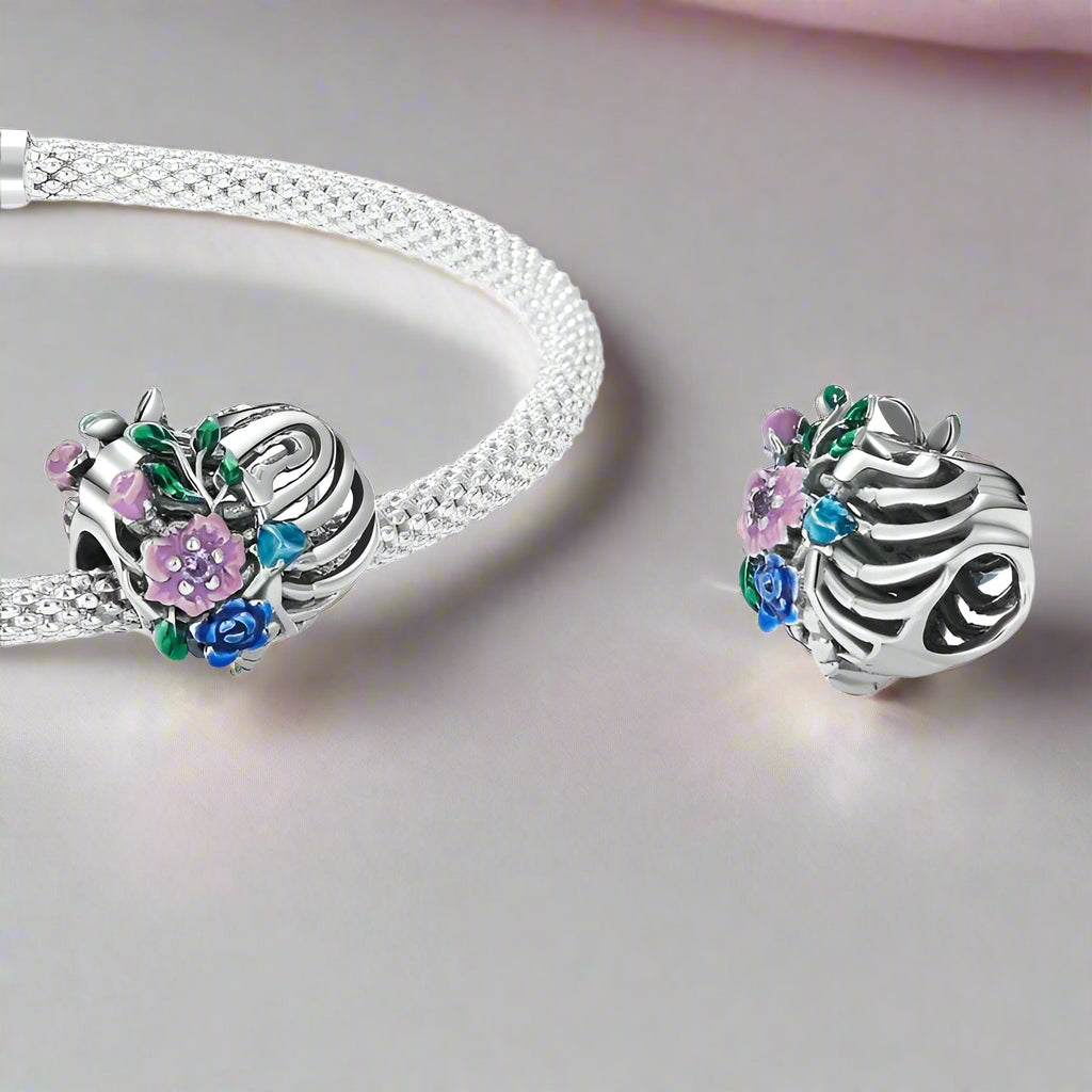 Punk Flower & Bird Charm Series from Black Diamonds New York