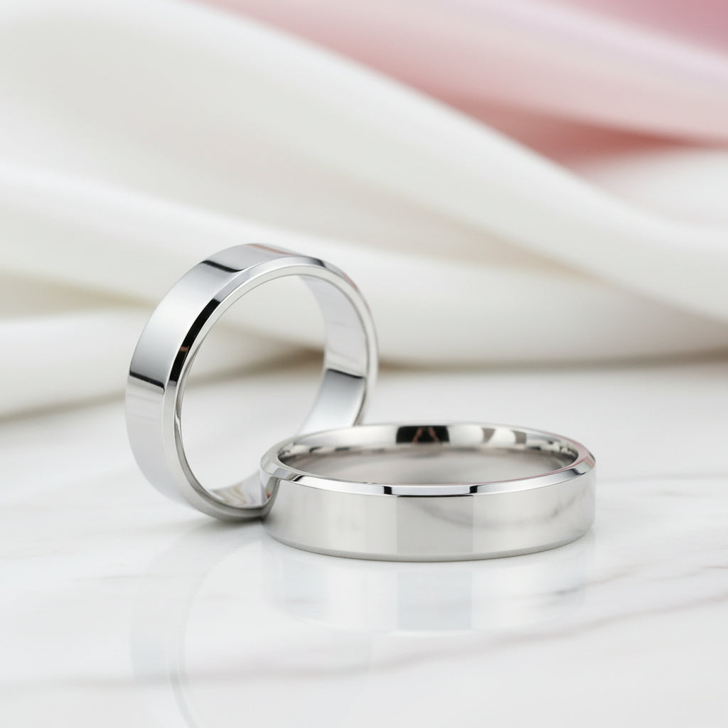 Simple Classic Wedding Promise Band from Black Diamonds New York