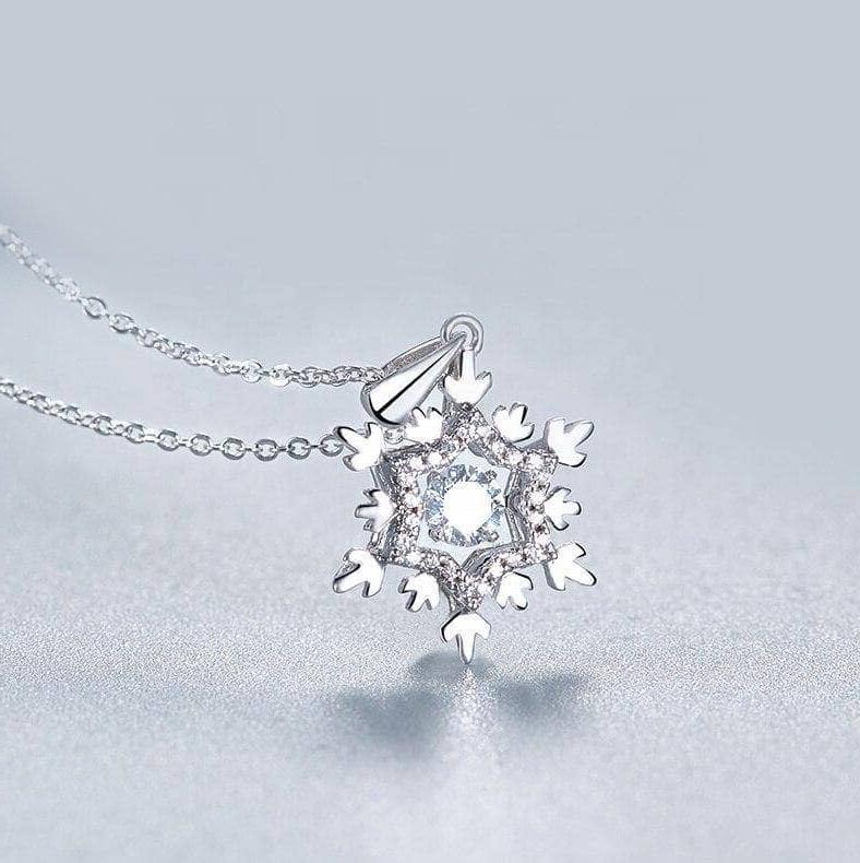 Snowflake Diamond Necklace from Black Diamonds New York