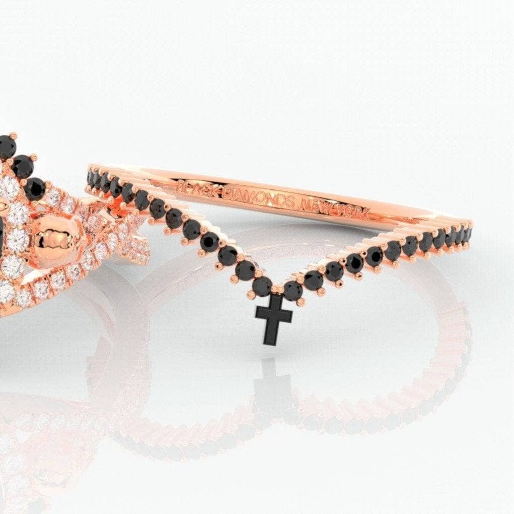 VIP Custom Loyalty Ring Band Only from Black Diamonds New York